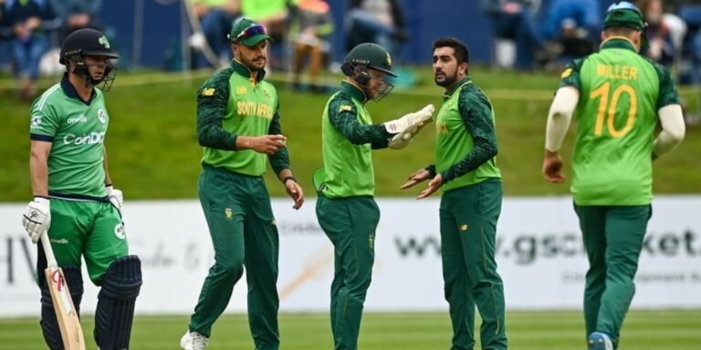 Ireland Cricket Team Vs South Africa National Cricket Team Stats